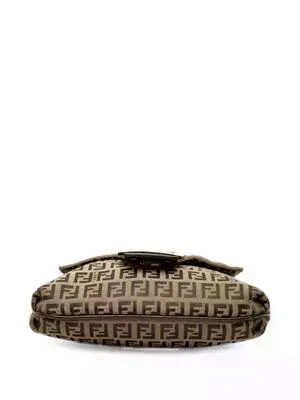 Fendi 2000-2010 Zucchino Canvas Crossbody Bag