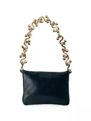 Sportmax Mini Sculptural Chain-strap Shoulder Bag