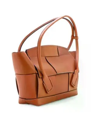 Bottega Veneta Arco Bag Maxi Intrecciato Leather Medium Shoulder Bag