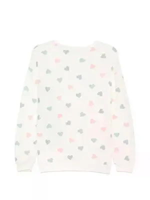 Petit Bateau Heart-pattern Pajamas