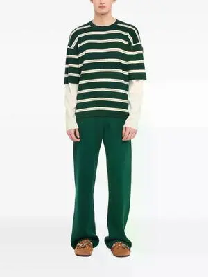 Alanui Rugby Club Layered-sleeve T-shirt