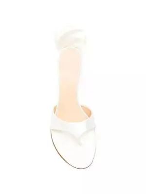 Magda Butrym Flower-detail Thong Sandals
