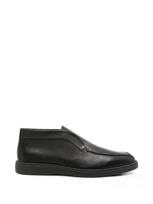 Santoni Detroit Leather Loafers