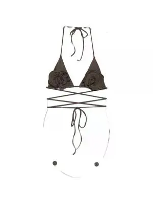 Magda Butrym Wrap-around Halterneck Bikini Top