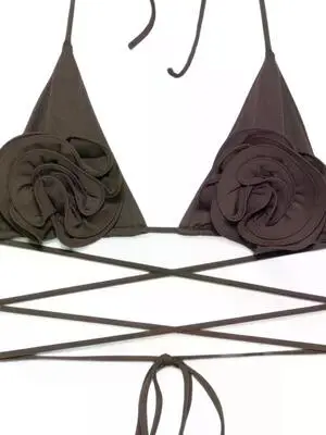 Magda Butrym Wrap-around Halterneck Bikini Top