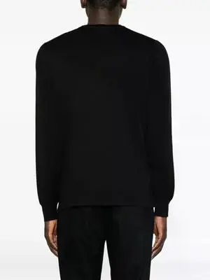 GRAN SASSO Crew Neck Fine Knit Sweater