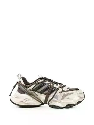 Adidas Xlg Runner Deluxe 2.0 Distressed Panelled Sneakers
