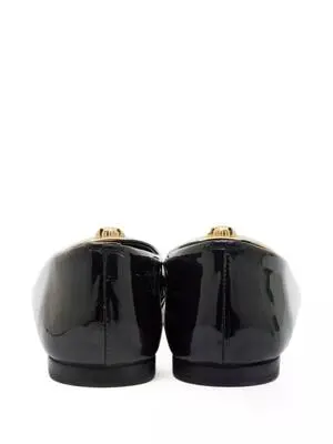 Versace Medusa Cap-toe Ballet Flats