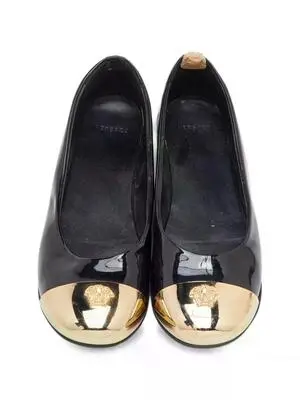 Versace Medusa Cap-toe Ballet Flats