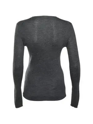Prada Logo Crew Neck Knit
