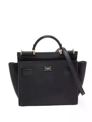Dolce & Gabbana Sicily 62 Top Handle Bag - Black