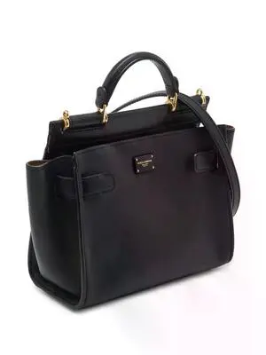 Dolce & Gabbana Dolce & Gabbana Sicily 62 Top Handle Bag Black