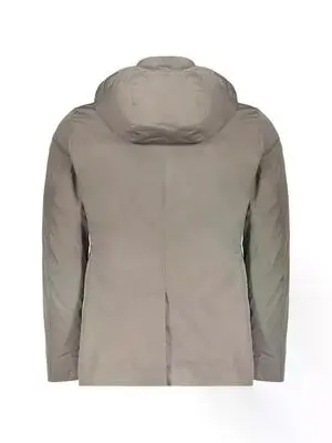 MOORER Double-breasted Hooded Jacket