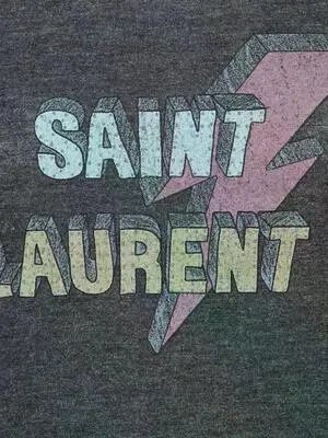 Saint Laurent Logo-detail T-shirt