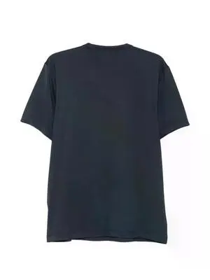 BLAUER. Logo-print Crew-neck T-shirt