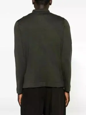 GRAN SASSO Virgin Wool Button-up Cardigan - Grey
