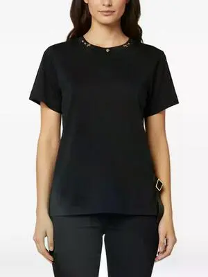 LOUIS VUITTON Side-strap T-shirt - Black