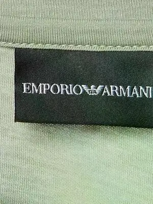Emporio Armani Eagle Embroidered T-shirt