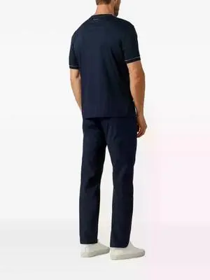 HACKETT LONDON Logo-patch Tipped T-shirt