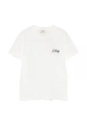 AUTRY Logo-embroidered T-shirt - Blue