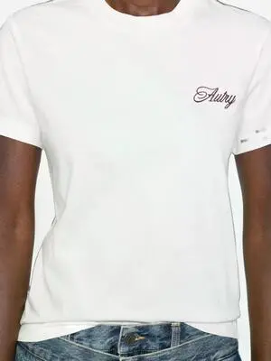 AUTRY Logo-embroidered T-shirt