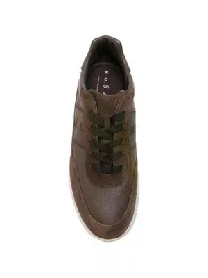 Hogan Paneled Lace-up Sneakers