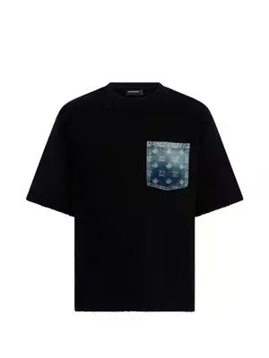 Dsquared2 Monogram Loose-fit T-shirt - Black
