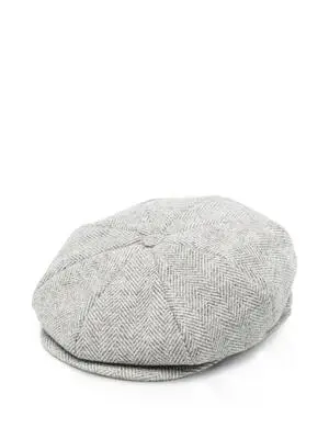 GRAN SASSO Wool Beret - Grey