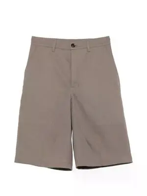 Rick Owens Pressed-crease Tailored Shorts - Grey