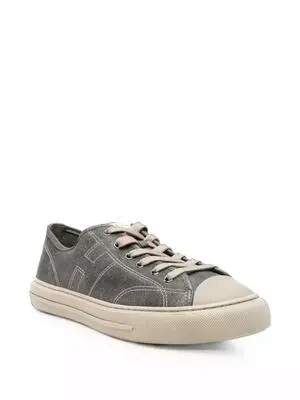 Hogan H-stitch Lace-up Sneakers