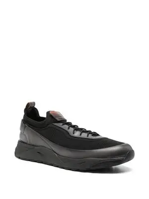 Santoni Panelled Low-top Sneakers