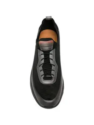 Santoni Panelled Low-top Sneakers