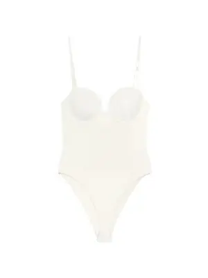 Magda Butrym Embroidered Underwired Swimsuit