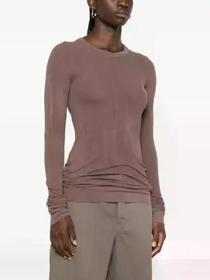 Rick Owens Ribbed Long-sleeve T-shirt
