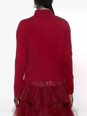 BEYOU Button-down Polo Sweater
