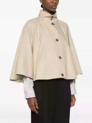 Max Mara Cotton-gabardine Cape