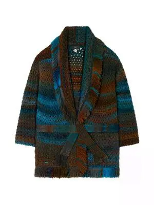 Alanui Kauai Shades Belted Cardigan