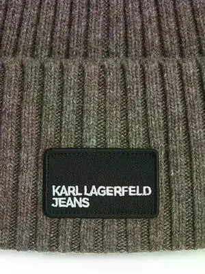 Karl Lagerfeld Logo-patch Beanie