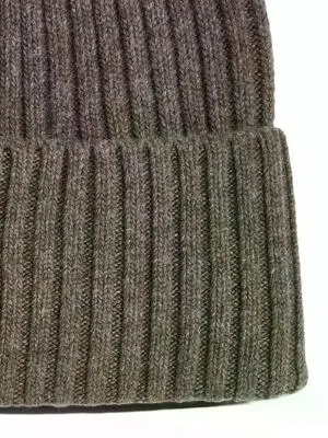 Karl Lagerfeld Ribbed Knit Beanie