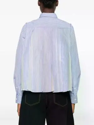 Sacai Striped Button-down Shirt