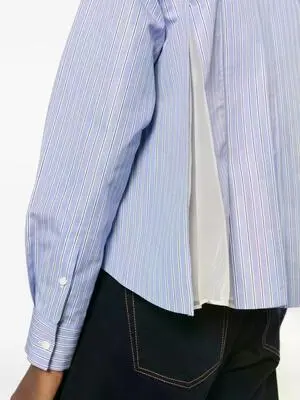 Sacai Striped Button-down Shirt