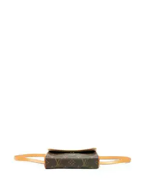 LOUIS VUITTON 2003 Monogram Pochette Florentine Belt Bag - Brown