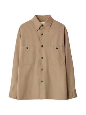 LEMAIRE Two-pocket Shirt In Light Cotton Twill