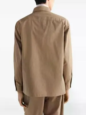 LEMAIRE Two-pocket Shirt In Light Cotton Twill