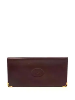 Cartier Must De Leather Long Wallet - Red