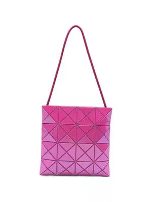Issey Miyake Geometric-panel Shoulder Bag - Pink