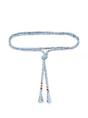 Alanui Bead-embellished Bandana-print Belt