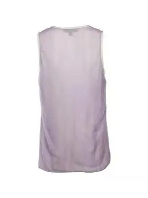 Burberry Tulle Overlay Tank Top