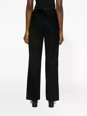 Sacai Belted Wide-leg Trousers