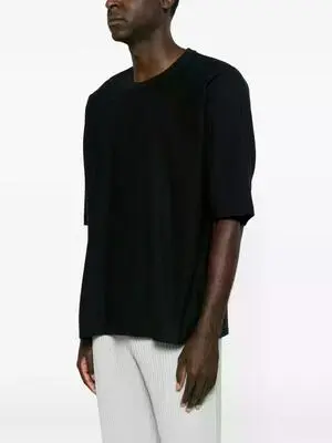 Issey Miyake Crew-neck T-shirt - Black